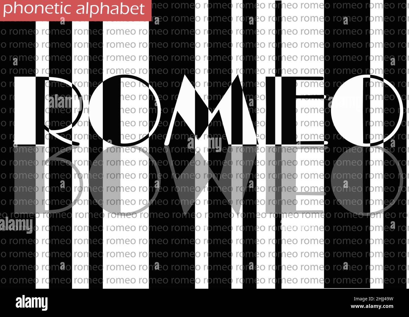 R (romeo) wallpaper background phonetic alphabet design for decoration ...