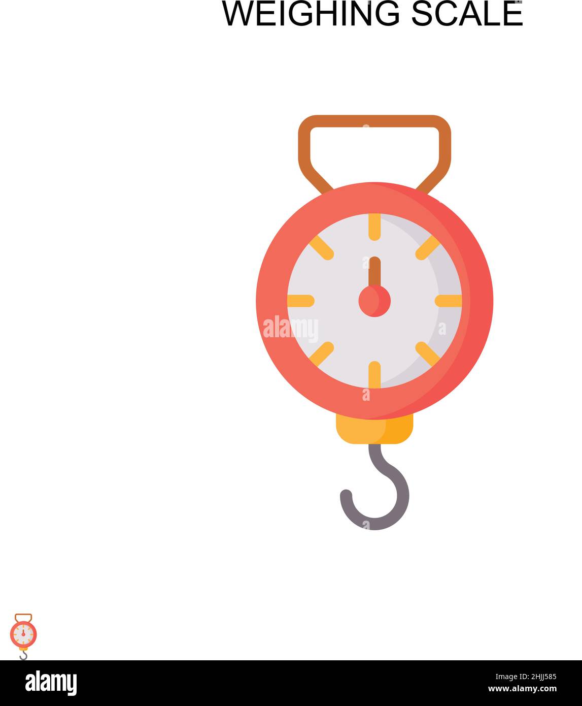 Weighing scale Stock Vector Images - Alamy