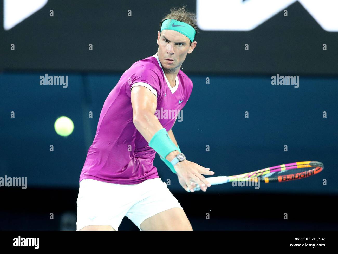 Melbourne, Australia. 30th Jan, 2022. Rafael Nadal in Mens Singles ...