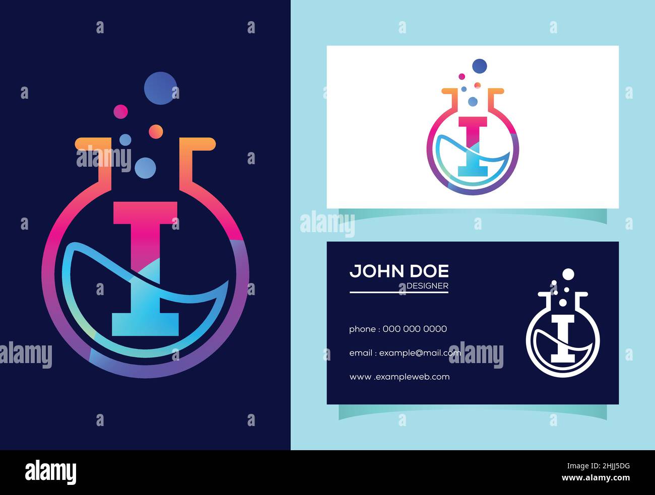 Initial I monogram alphabet with earth globe emblem. Globe logo design ...