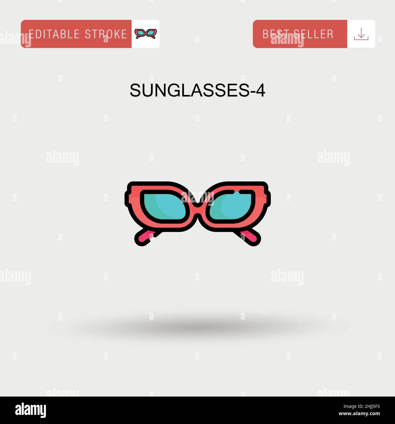 Child sunglasses hat Stock Vector Images - Alamy