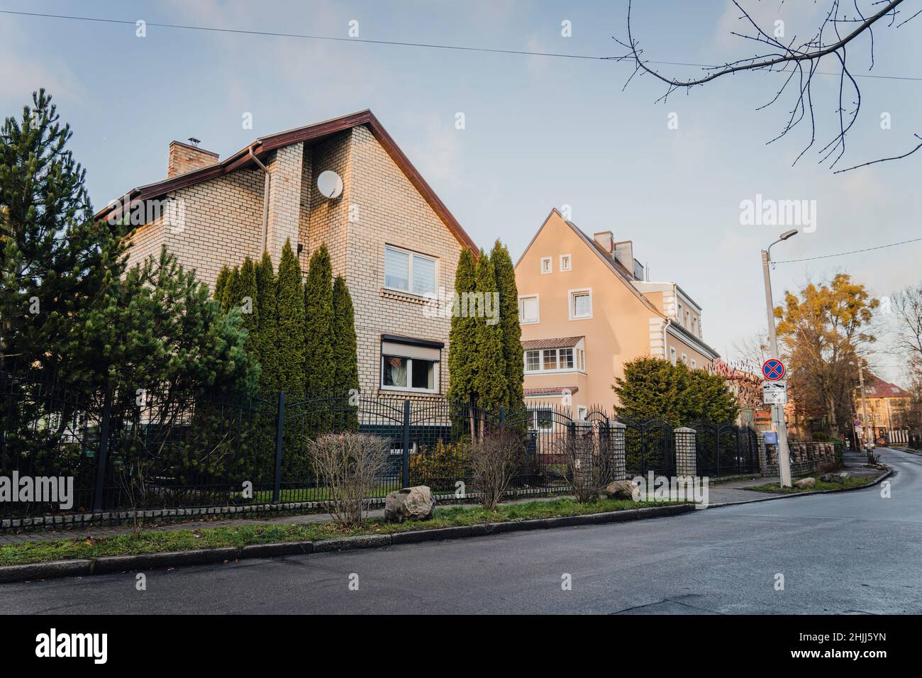 Old german architecture in kaliningrad hi-res stock photography and ...