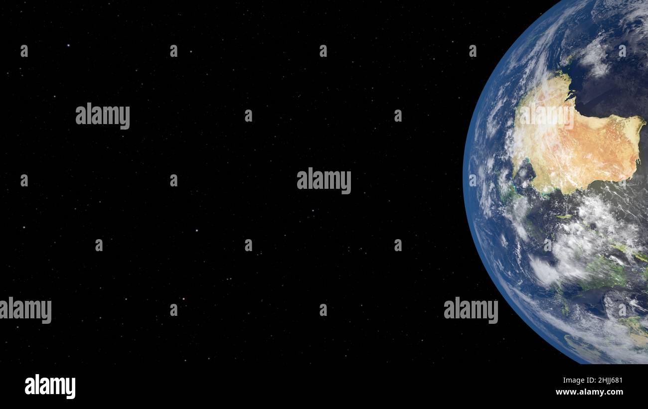 Earth at he night. Abstract wallpaper. City lights on planet ...