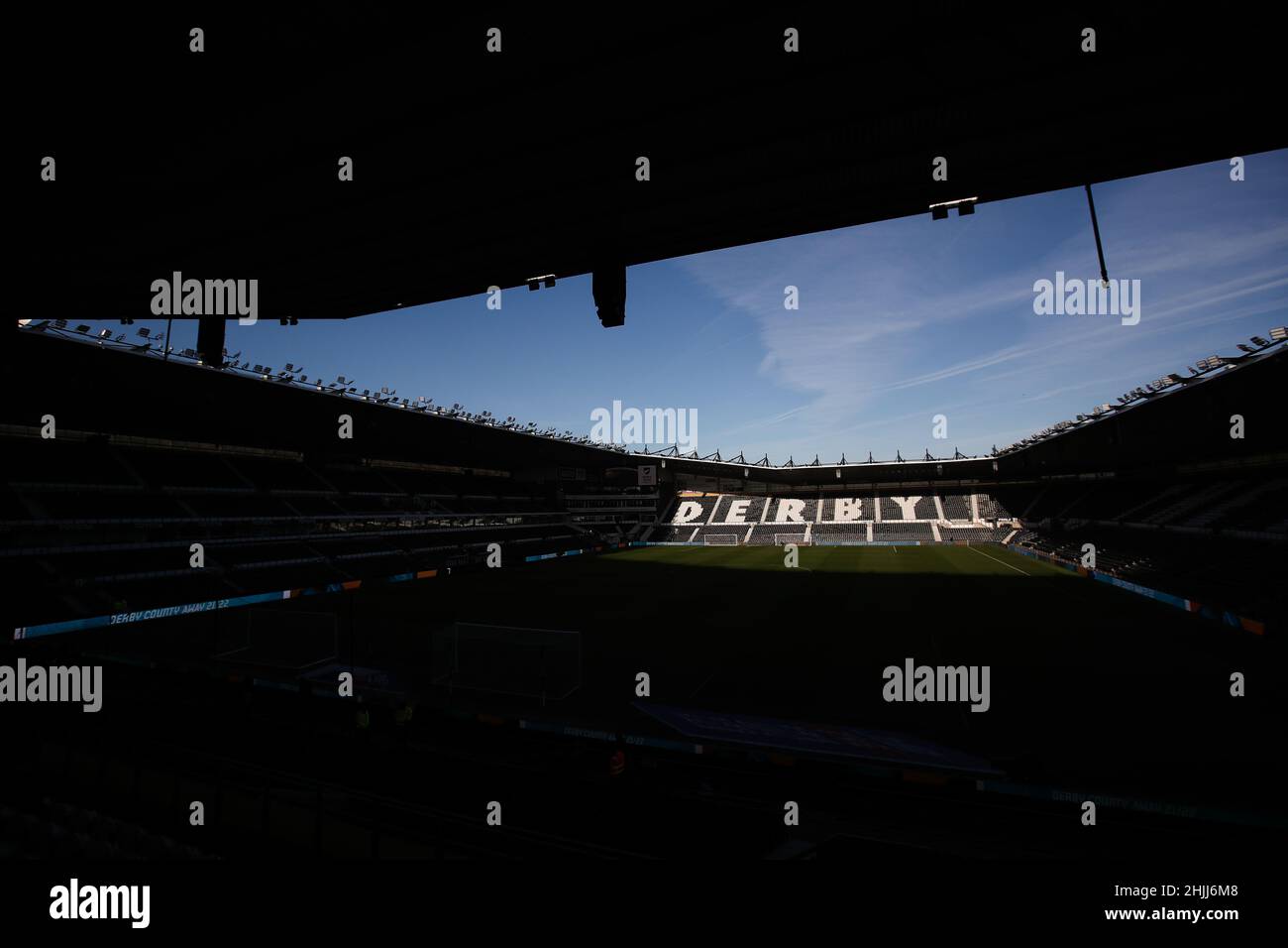 Pride park stadium general hi-res stock photography and images - Alamy