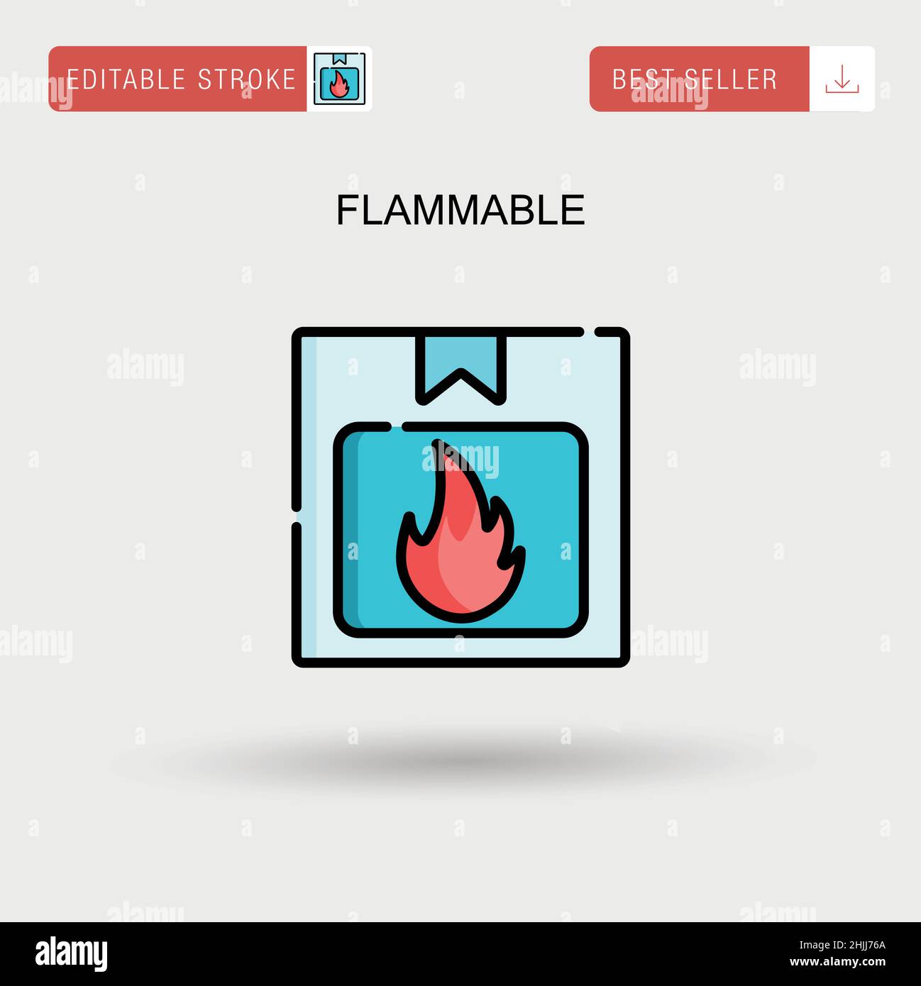 Flammable liquid pictogram hi-res stock photography and images - Alamy