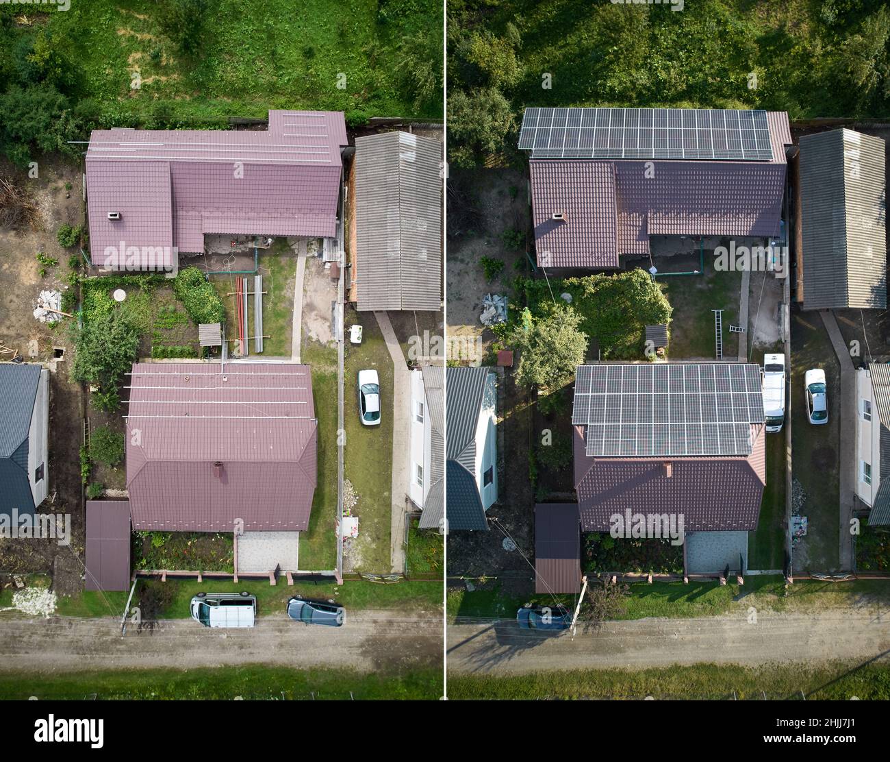 Before And After Solar Panels Why Your Home Solar Panels Stopped