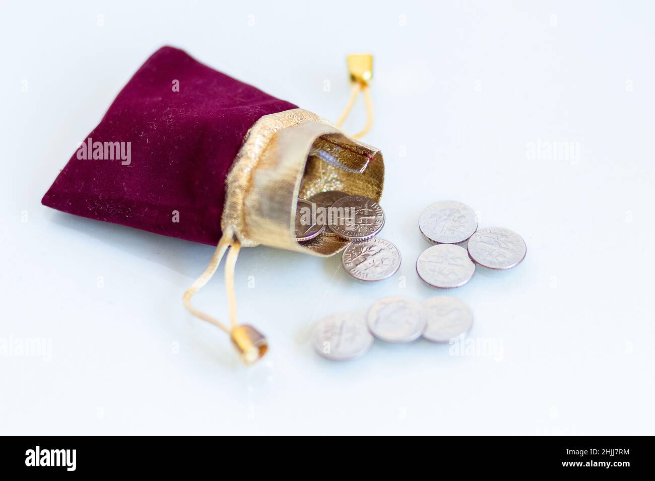 Coins in pocket hi-res stock photography and images - Alamy