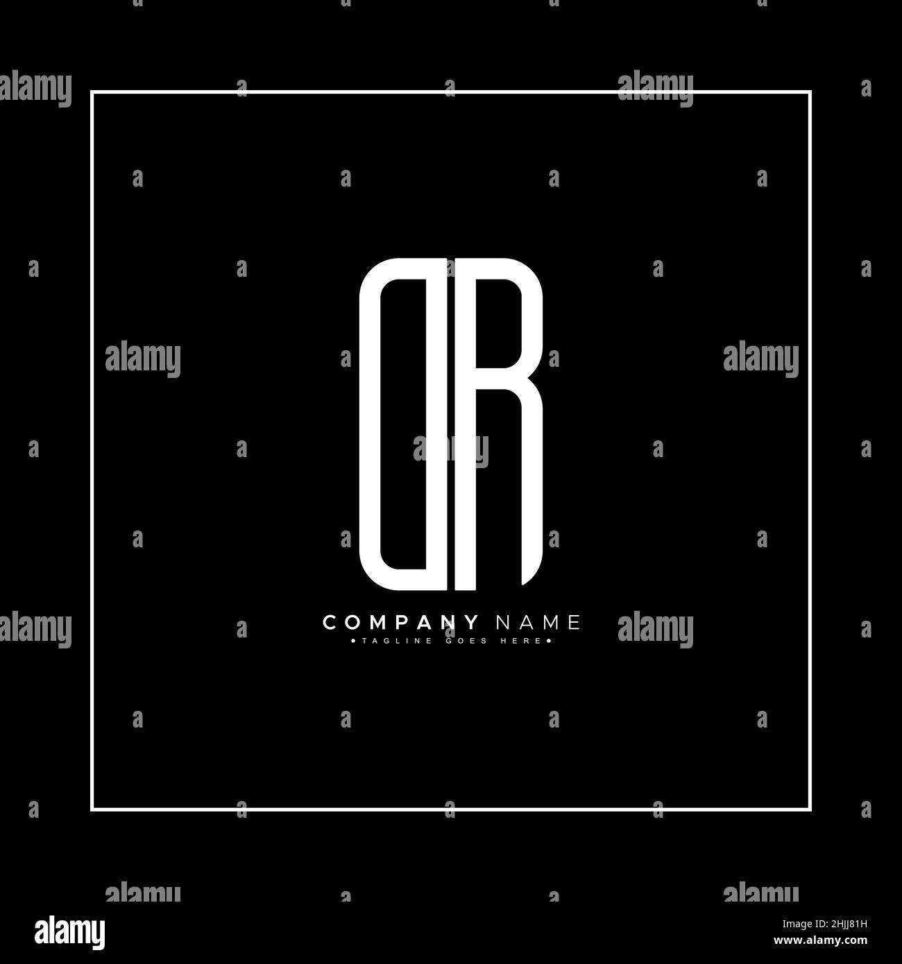 A Logo That Has An R And D