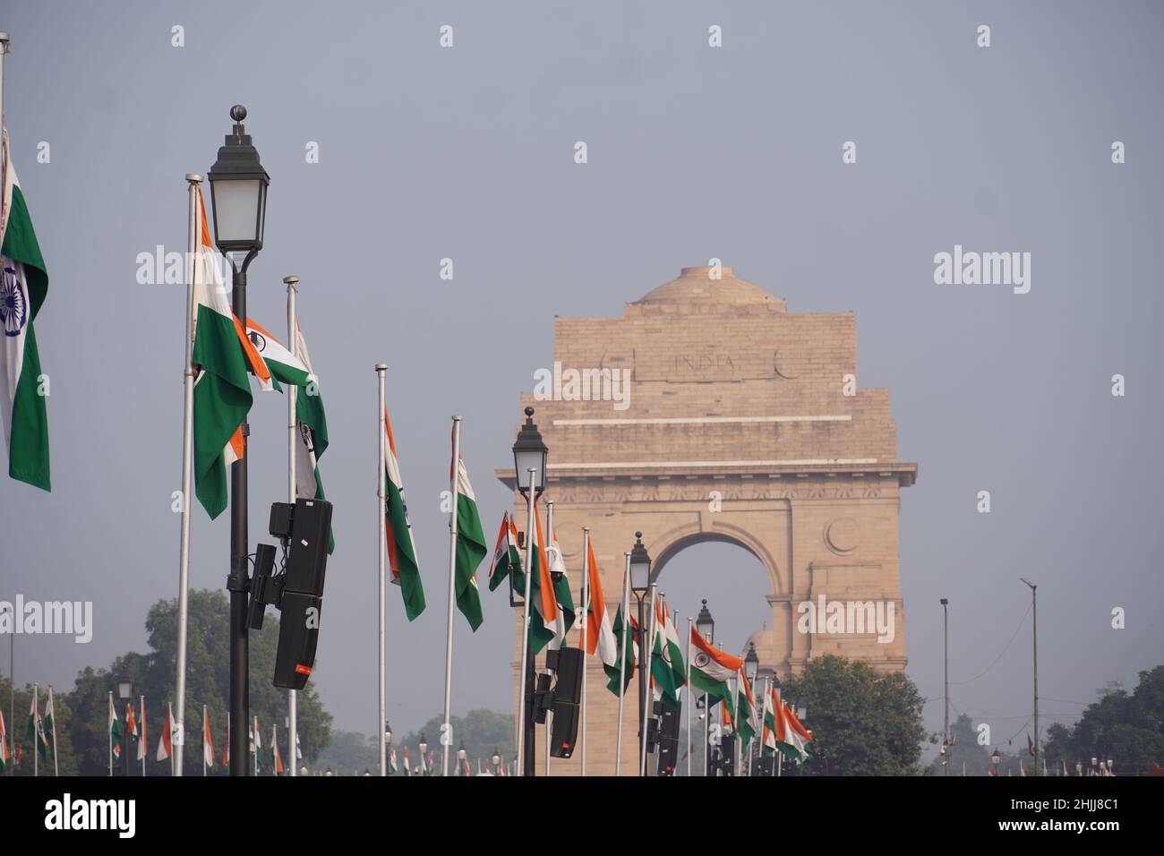 Historic view delhi gate hi-res stock photography and images - Alamy