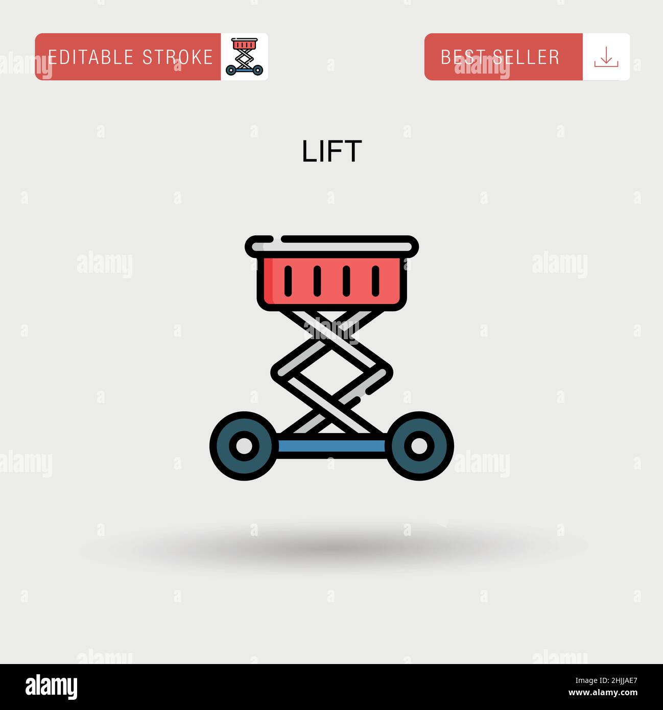 Lifting eyes Stock Vector Images - Alamy