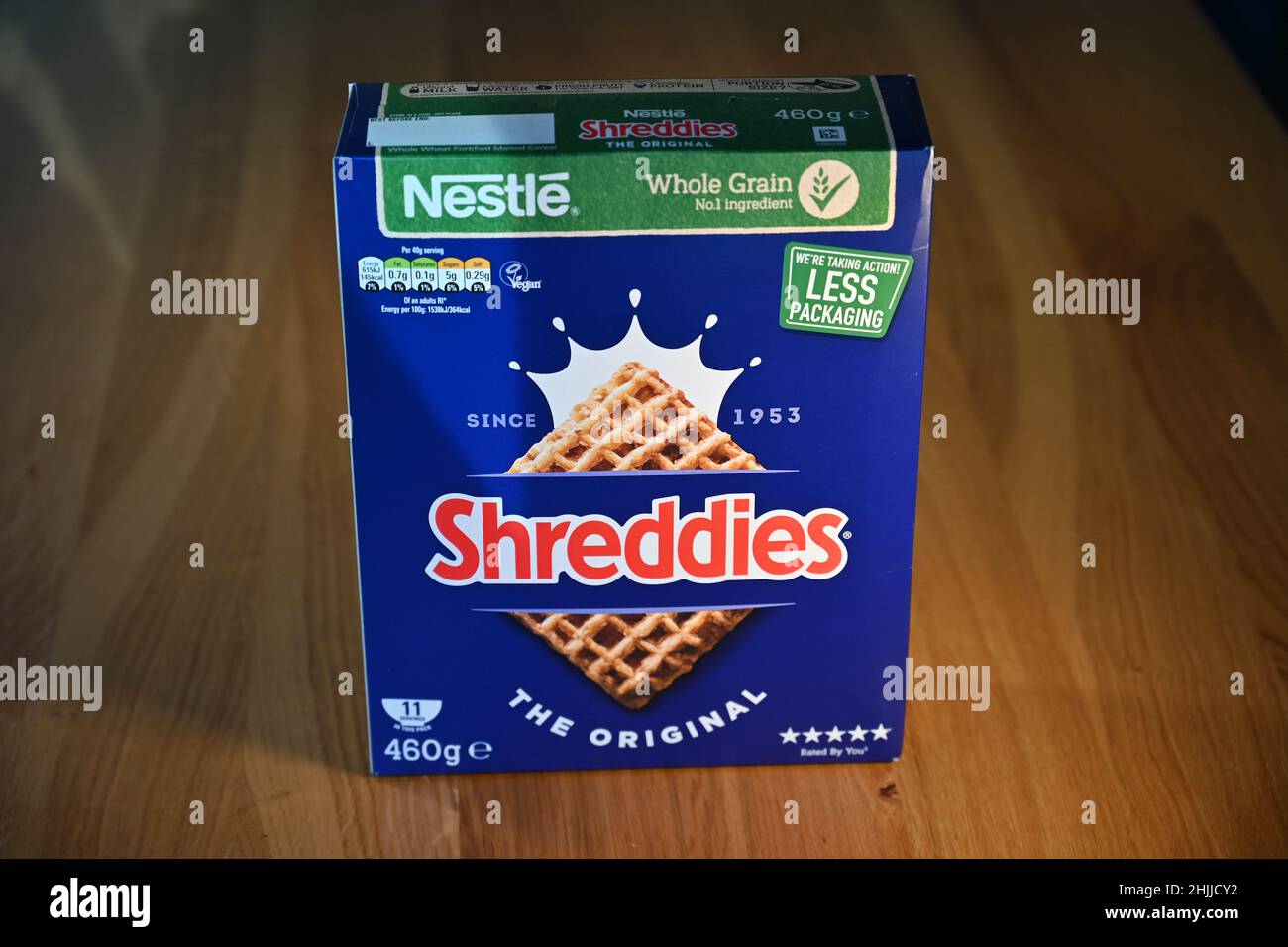Nestle Shreddies. London. UK. January 2022 Stock Photo - Alamy