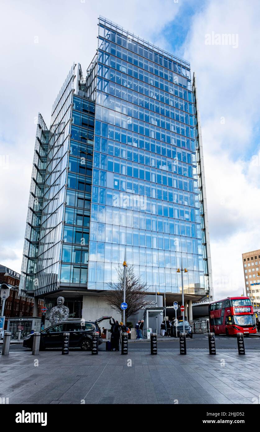 London England UK, 29 January 2022, Shard Quarter Tower Block London ...