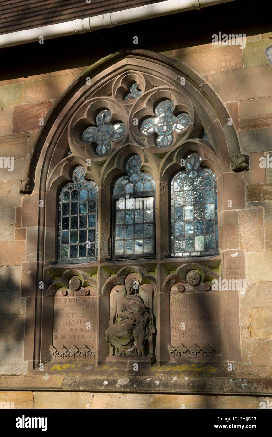 Nan Lyttelton memorial, St. John the Baptist Church, Hagley ...