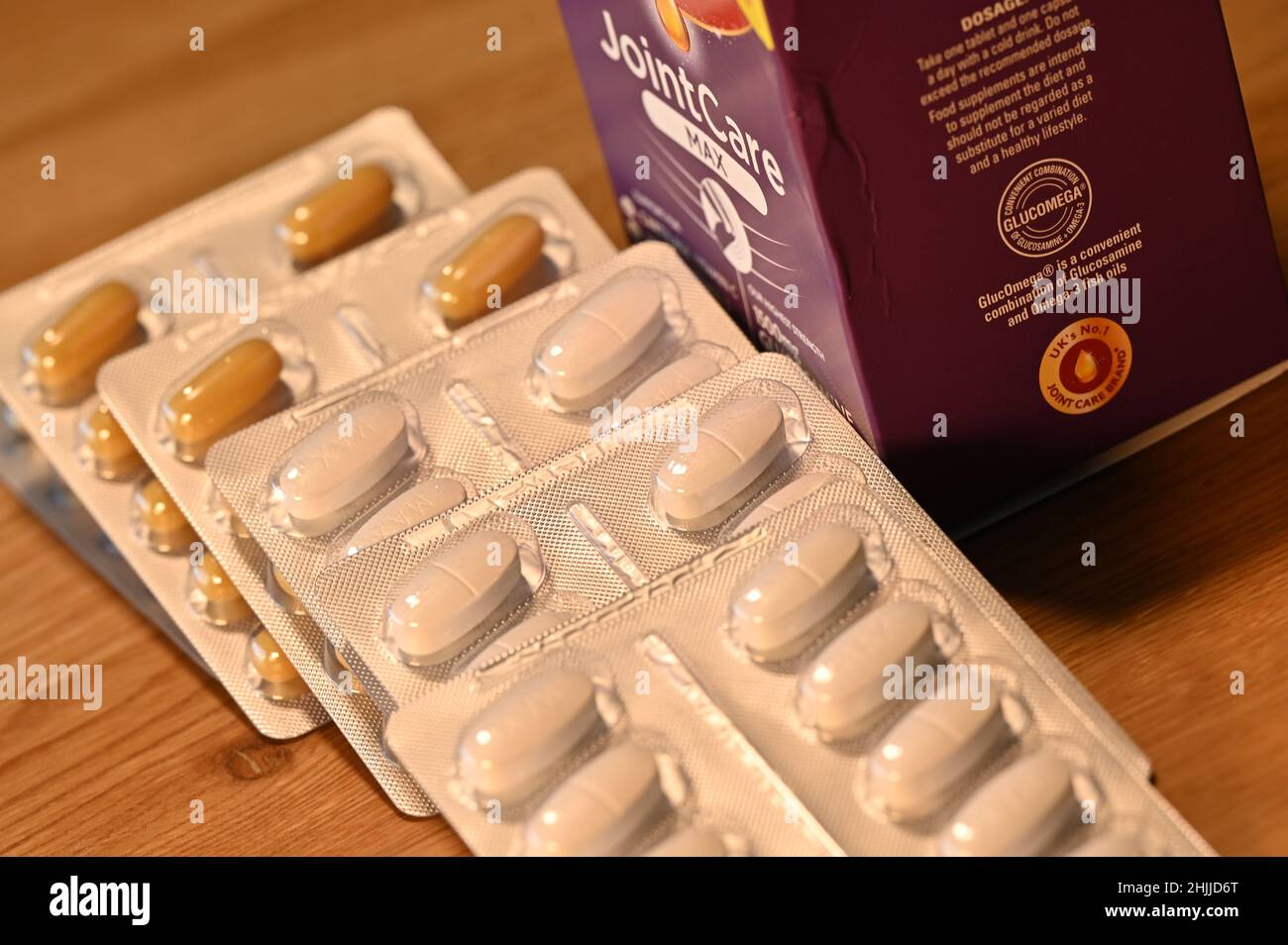 Seven Seas Joint Care Max. London. UK. January 2022 Stock Photo - Alamy