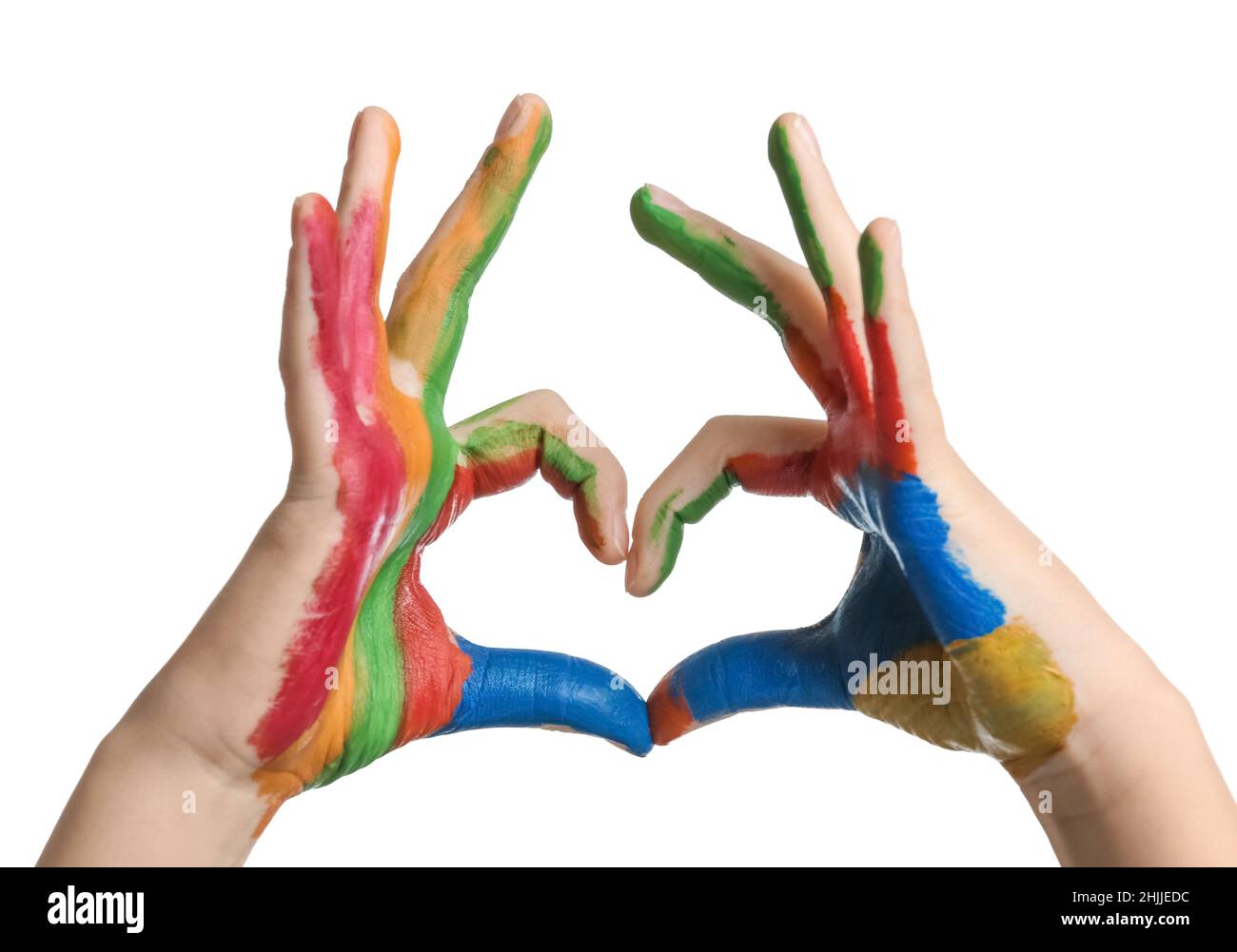 Paint Made With Hands And Heart