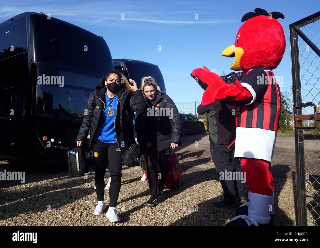 Manchester united mascot 2022 hi-res stock photography and images - Alamy
