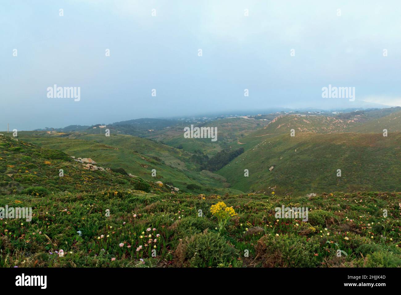 The most western point of Europe. Cape Roca (Cabo da Roca), Portugal ...