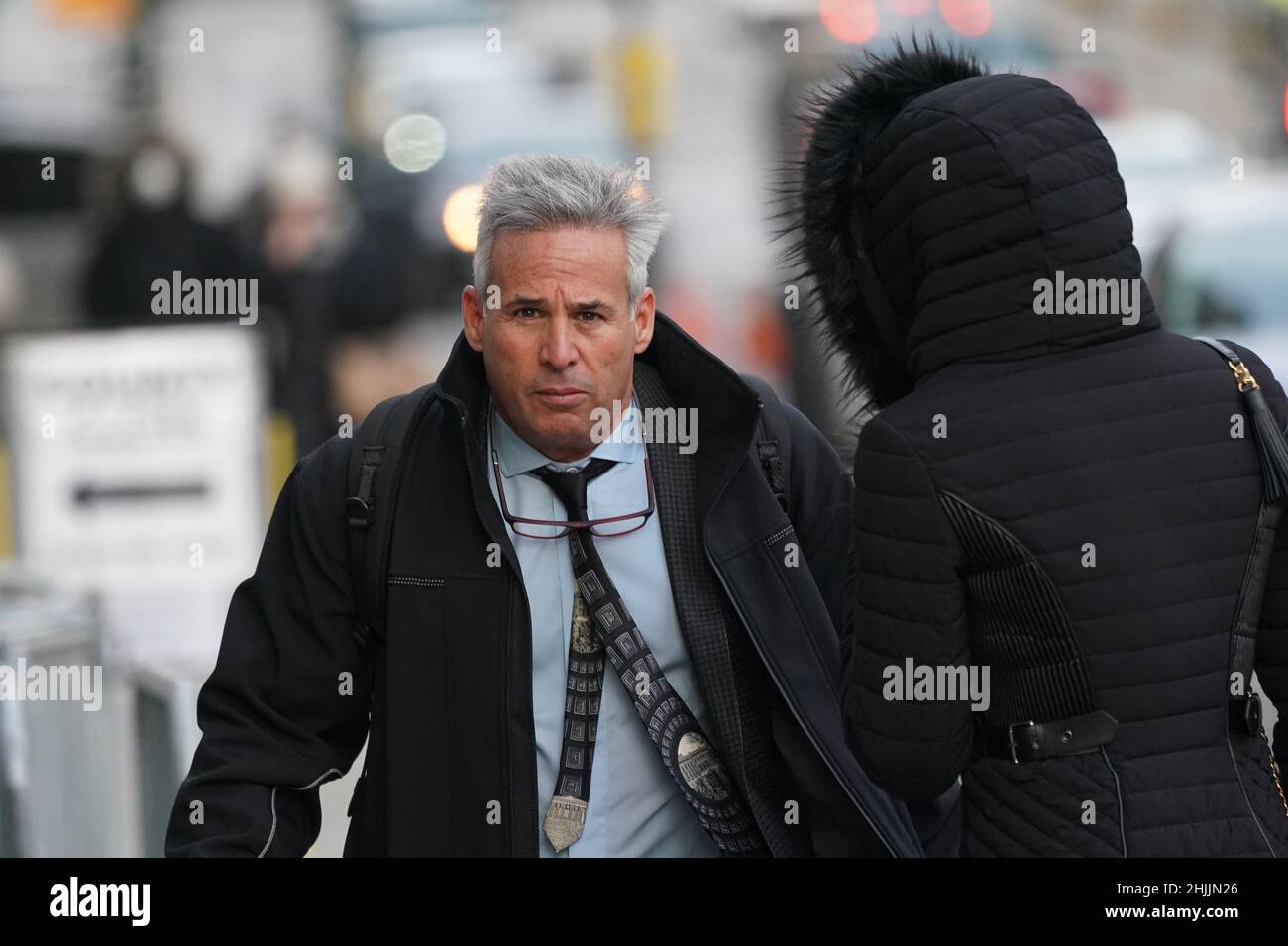 New York, New York, USA. 21st Jan, 2022. Dr. SETH FISHMAN and his wife ...