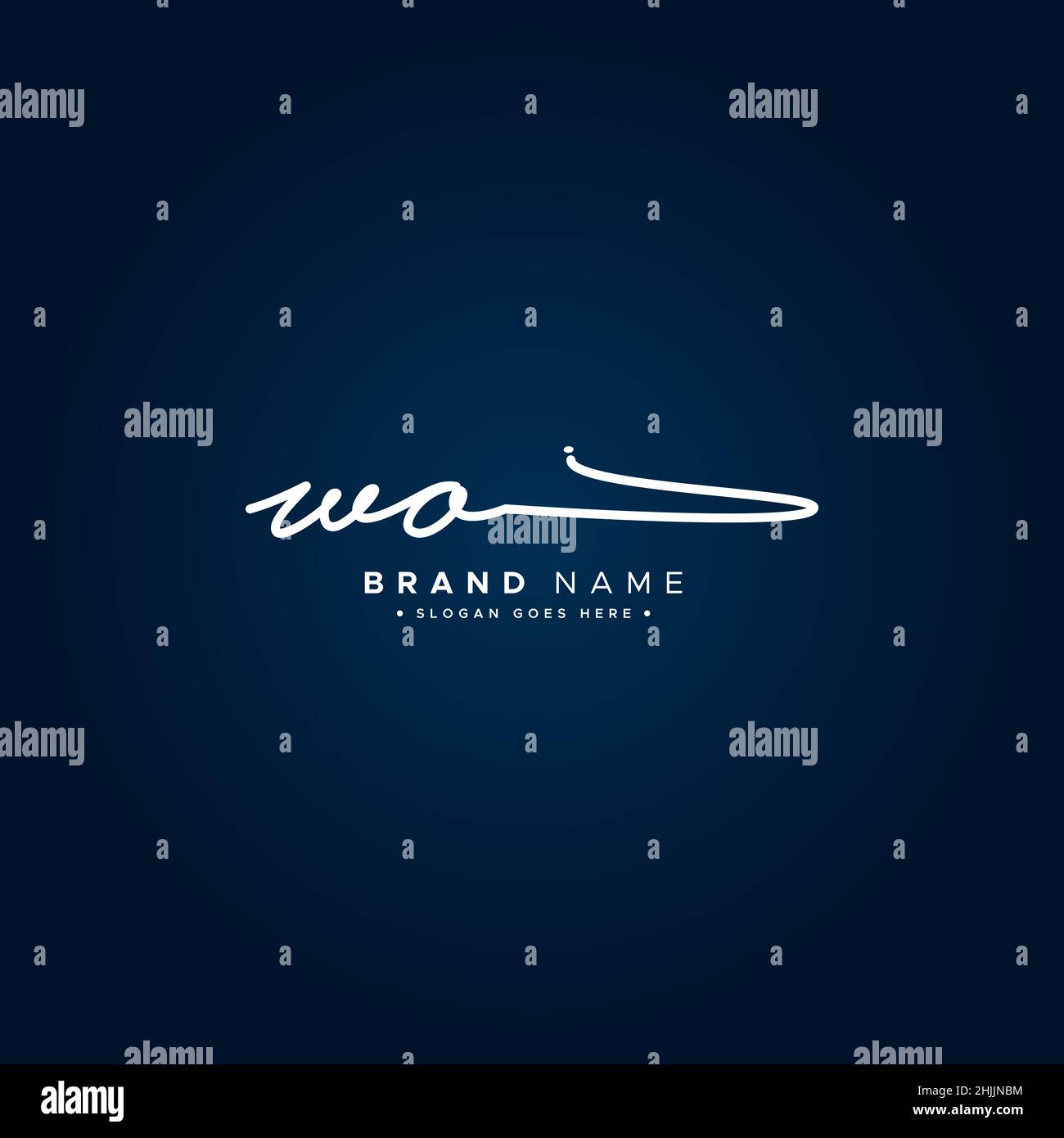 Letter wo Stock Vector Images - Alamy