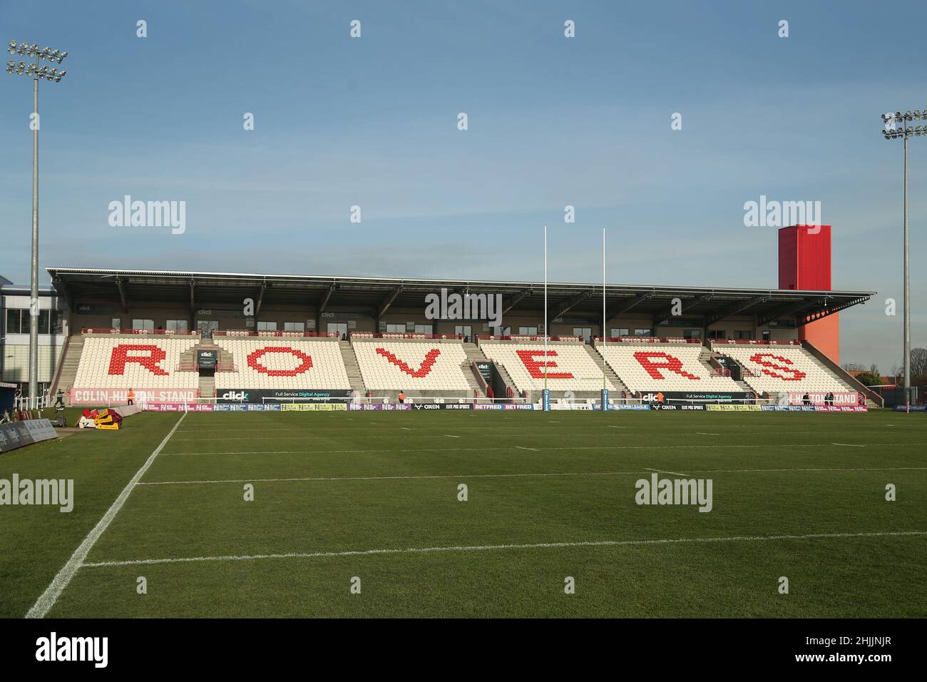 Ground view inside the Sewell Group Craven Park Stock Photo - Alamy