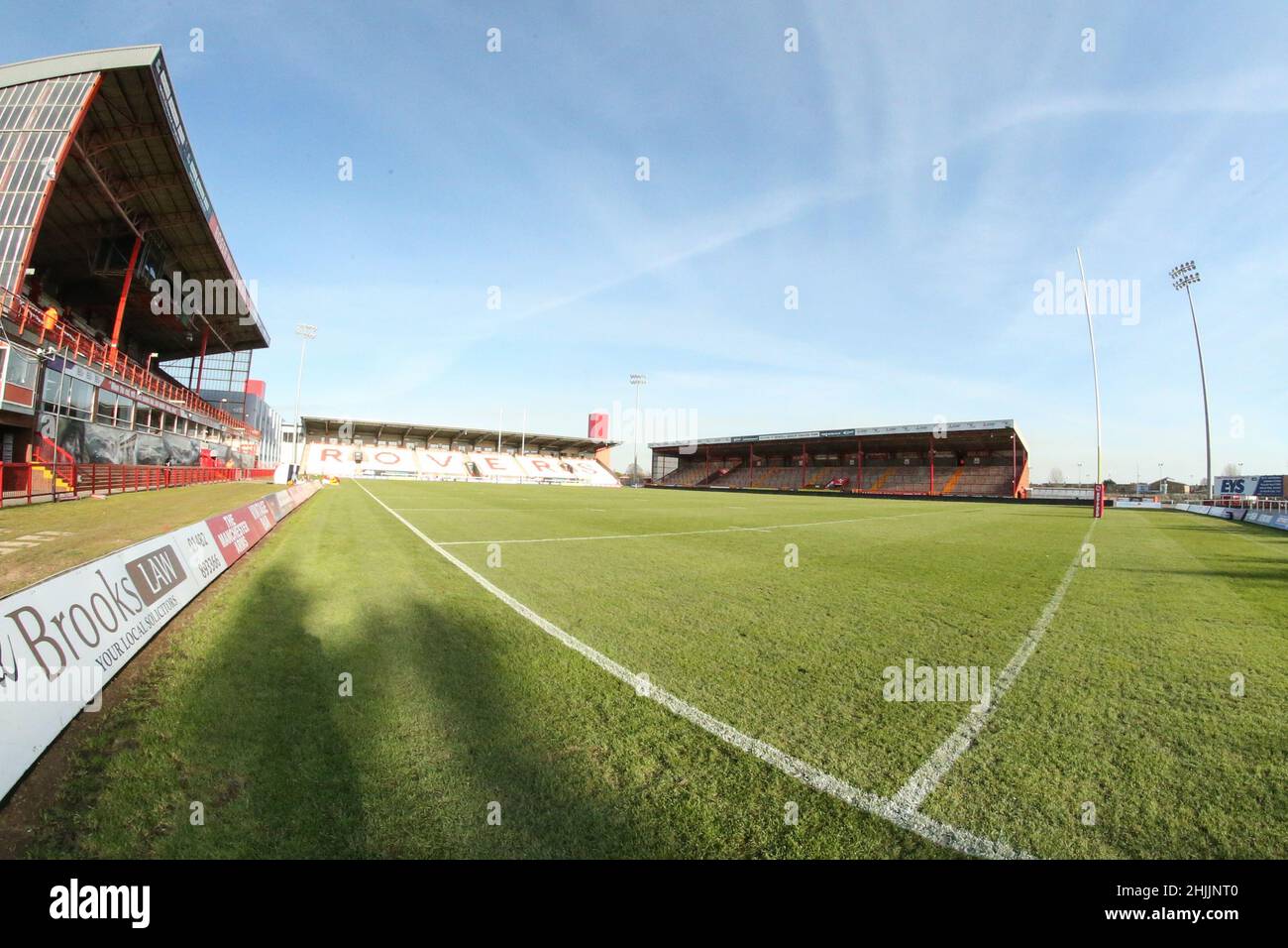 Ground view inside the Sewell Group Craven Park in, on 1/30/2022 ...