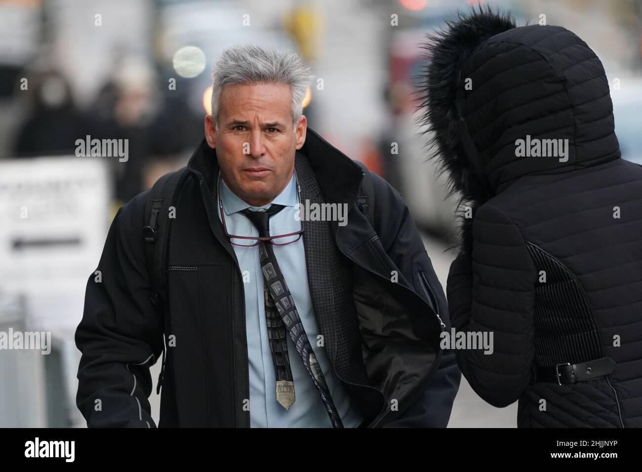 New York, New York, USA. 21st Jan, 2022. Dr. SETH FISHMAN and his wife ...