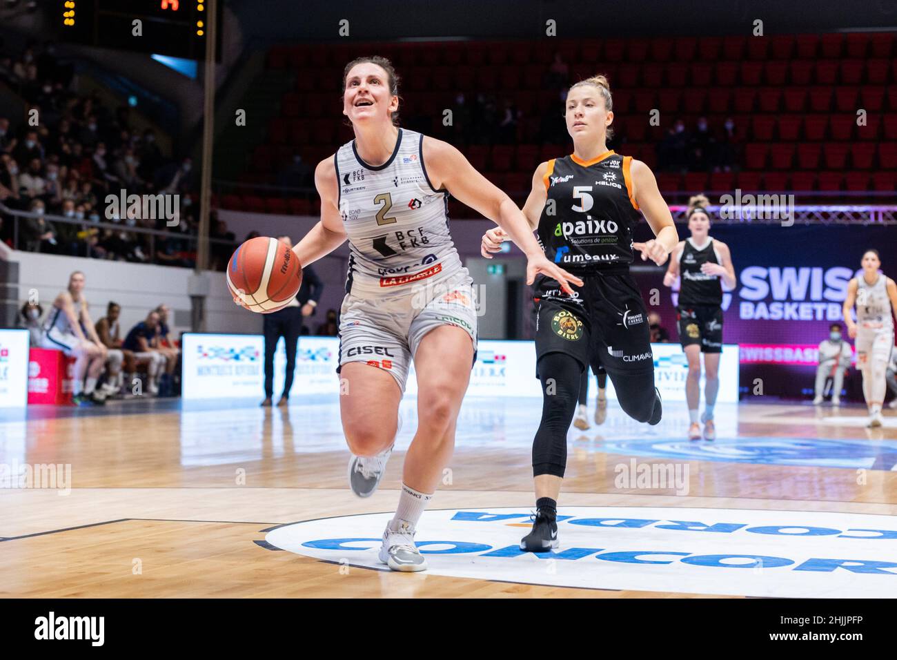 30.01.2022, Montreux, Salle du Pierrier, Finale SBL Cup Women: BCF ...