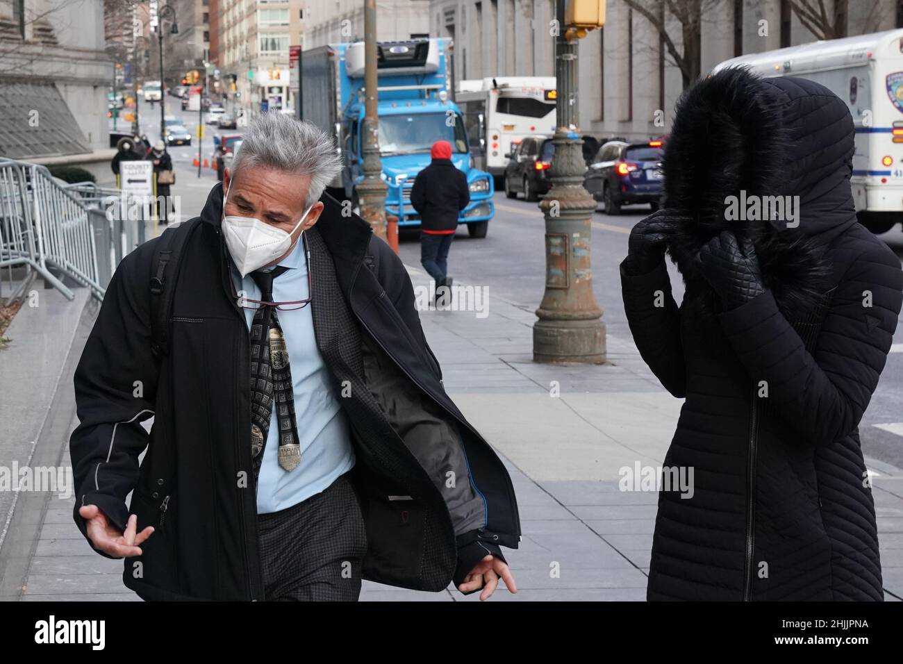 New York, New York, USA. 21st Jan, 2022. Dr. SETH FISHMAN and his wife ...