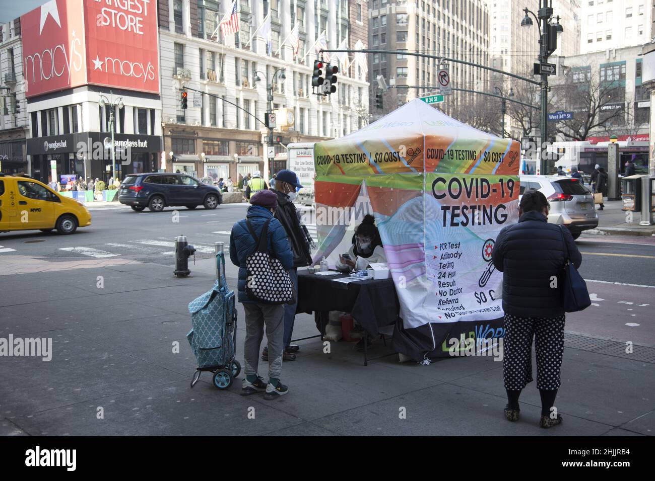 Pop-up Covid-19 testing sites are popping up all over New York City ...