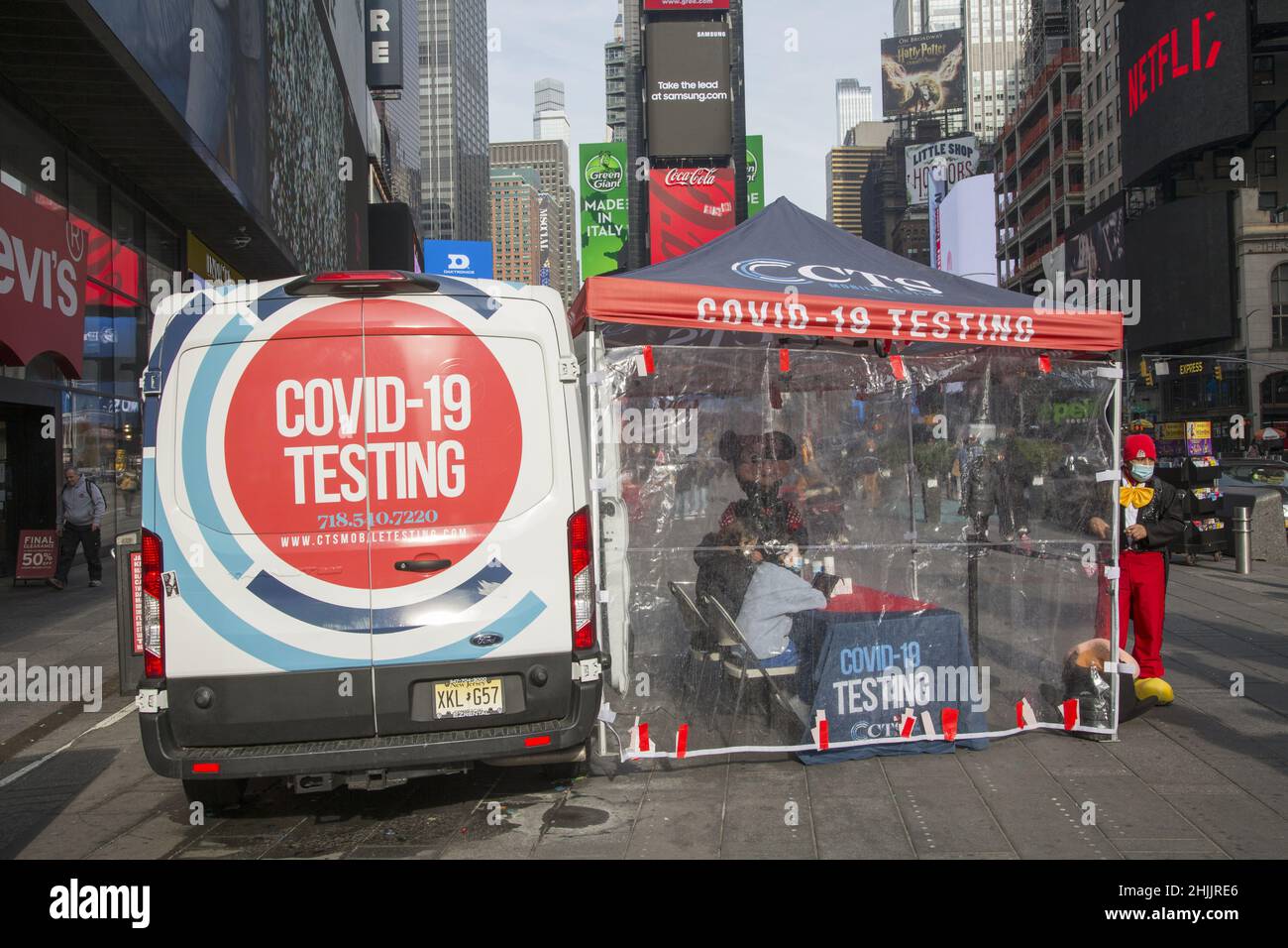 Pop-up Covid-19 testing sites are popping up all over New York City ...