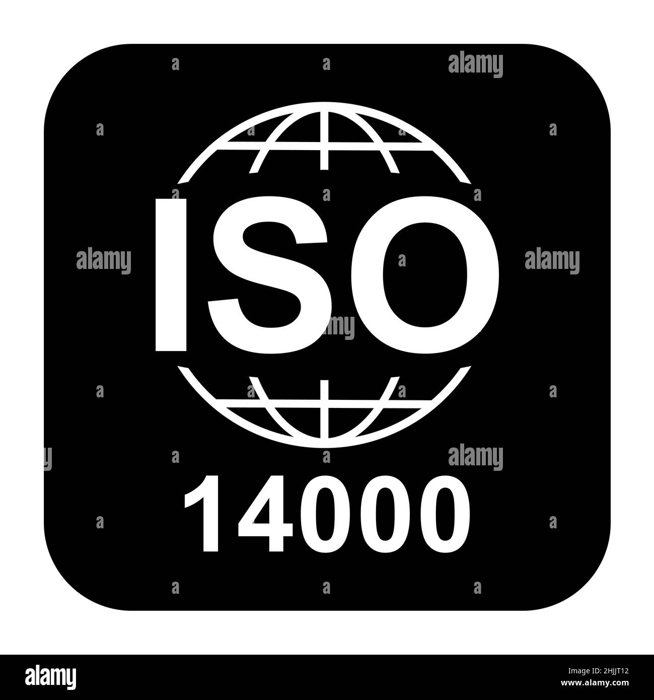 Iso 14000 icon. Environmental Management. Standard quality symbol ...