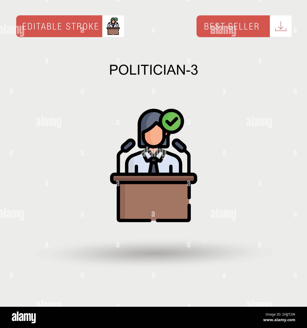 Woman voter usa Stock Vector Images - Alamy