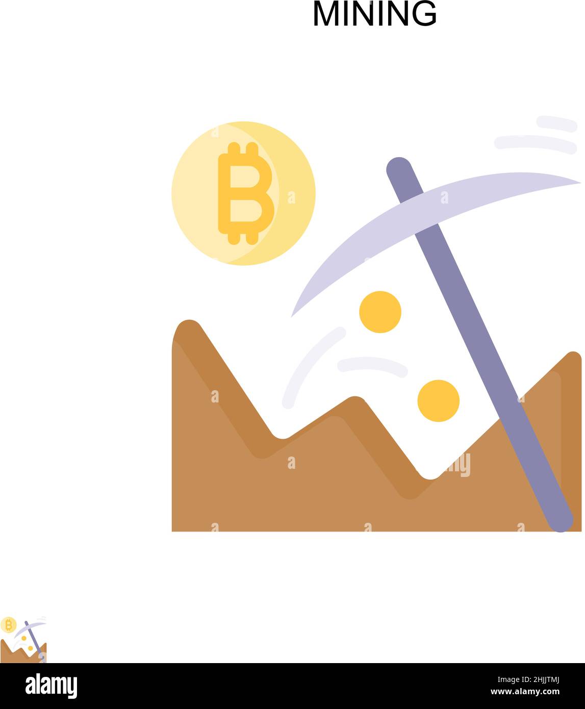 Rock ore Stock Vector Images - Alamy