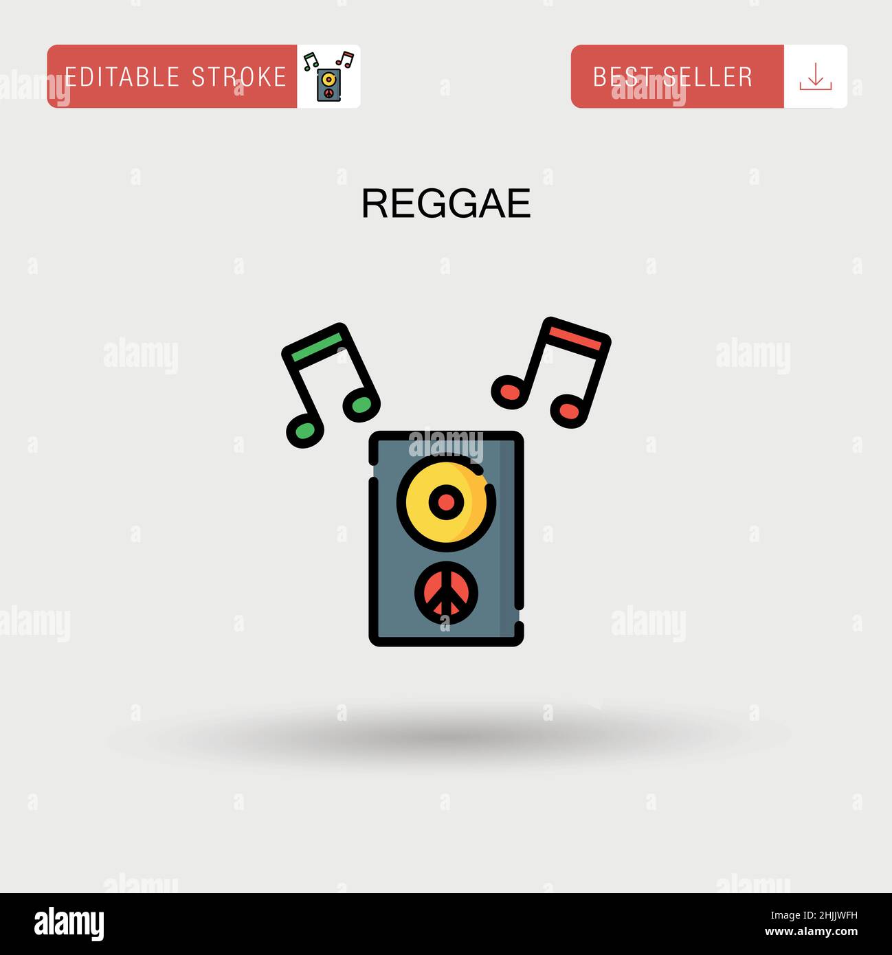 Reggae Music Logo