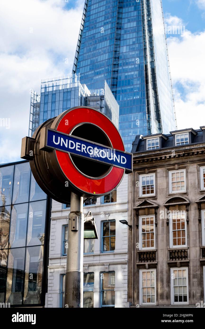 London England UK, 29 January 2022, Transport For London Underground ...