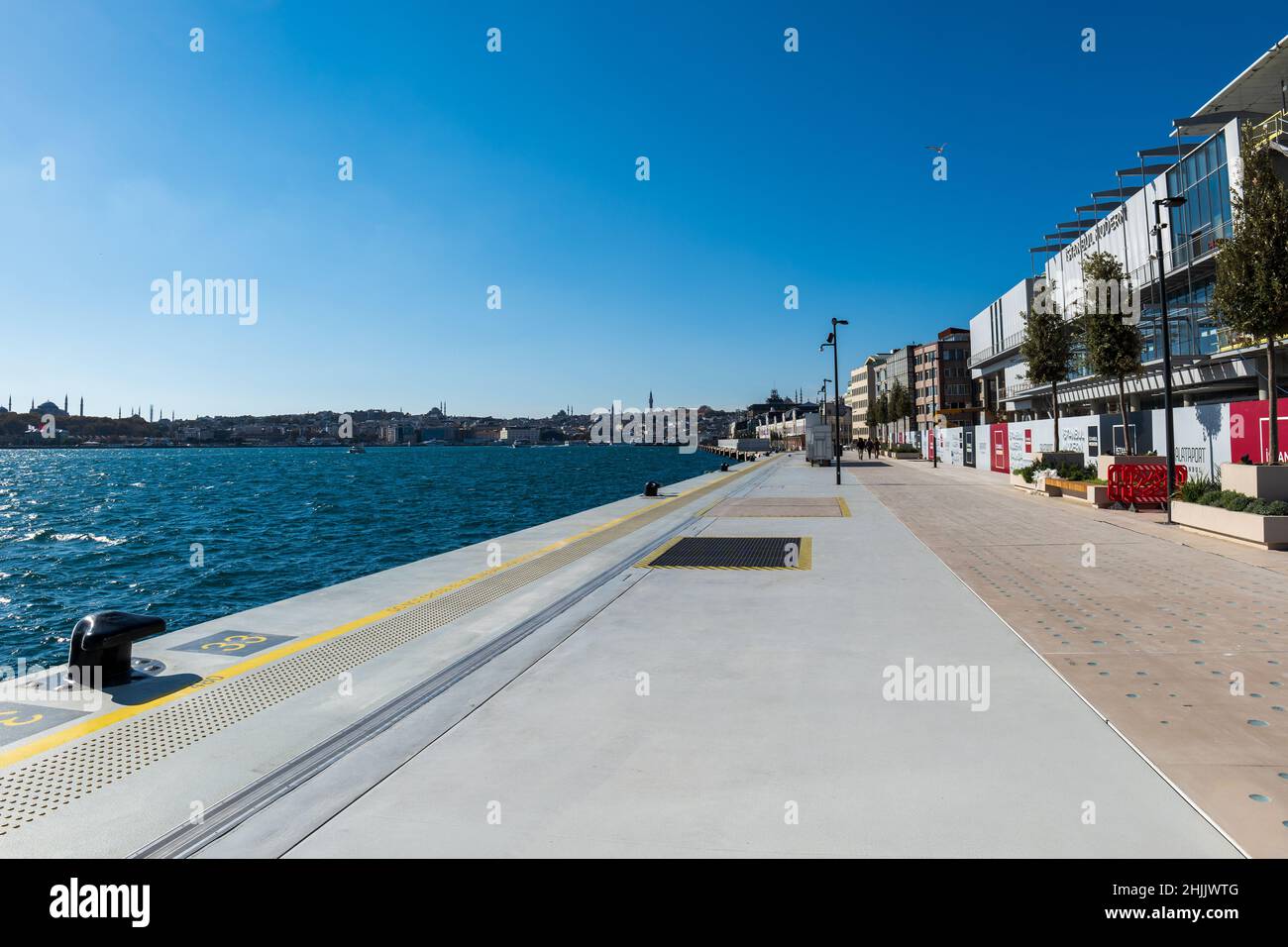 Istanbul, Turkey - November 2021: Galataport, the new cruise port of ...