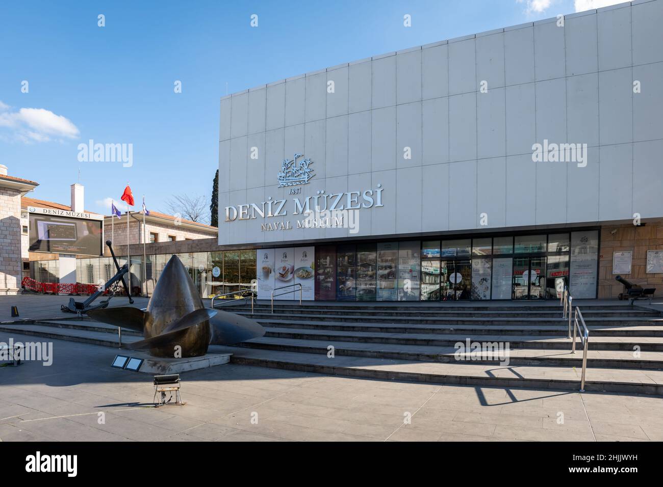 Istanbul, Turkey - December 2022: The Istanbul Naval Museum, a national ...