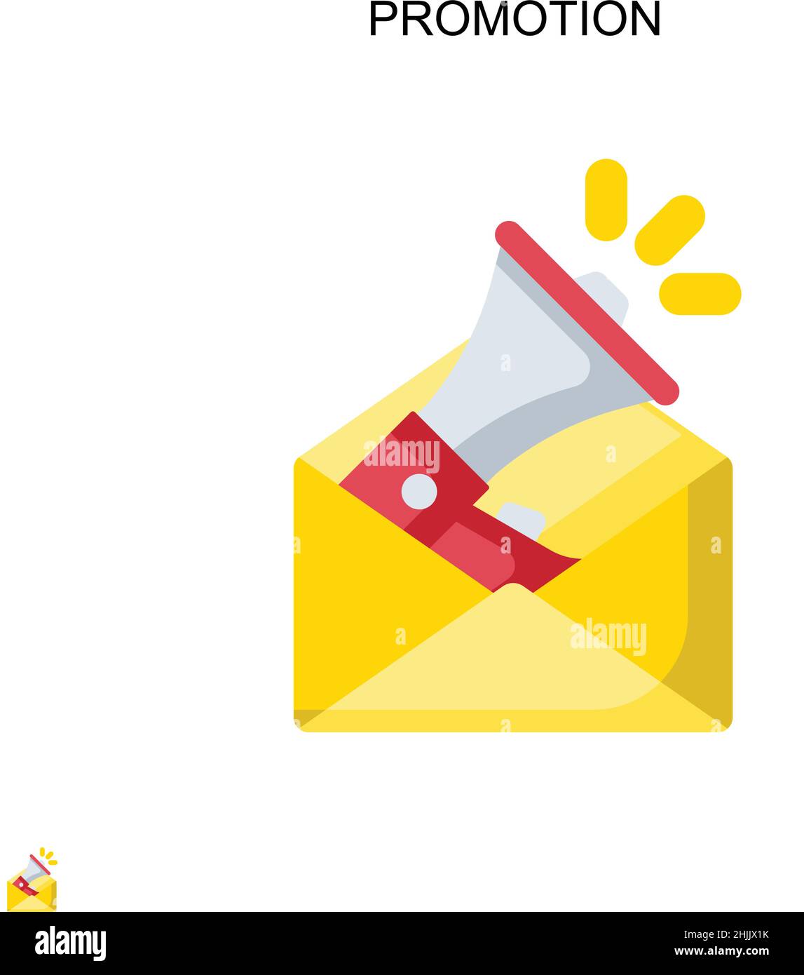 Promotion icon Stock Vector Images - Alamy