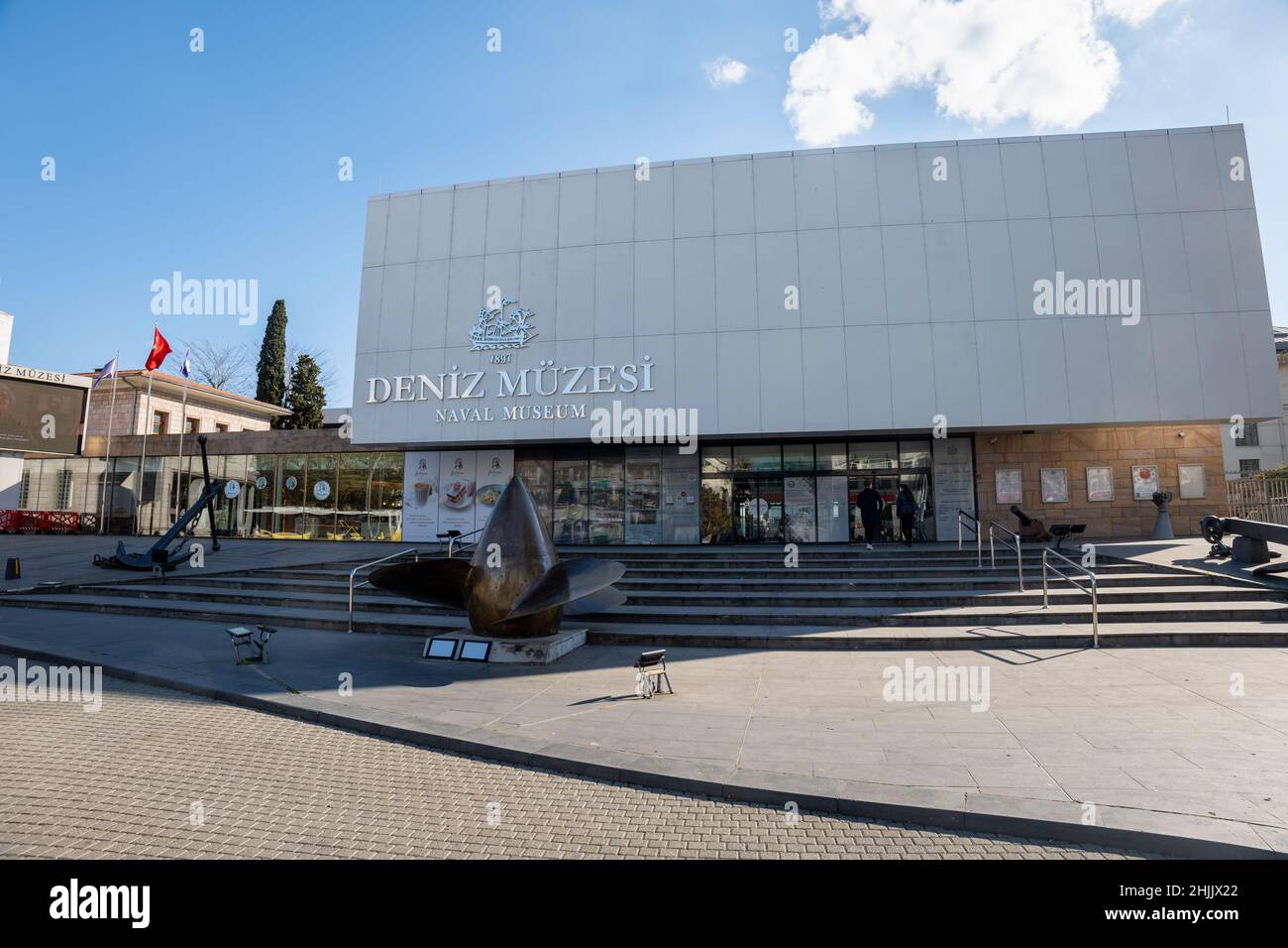 Istanbul, Turkey - December 2022: The Istanbul Naval Museum, a national ...