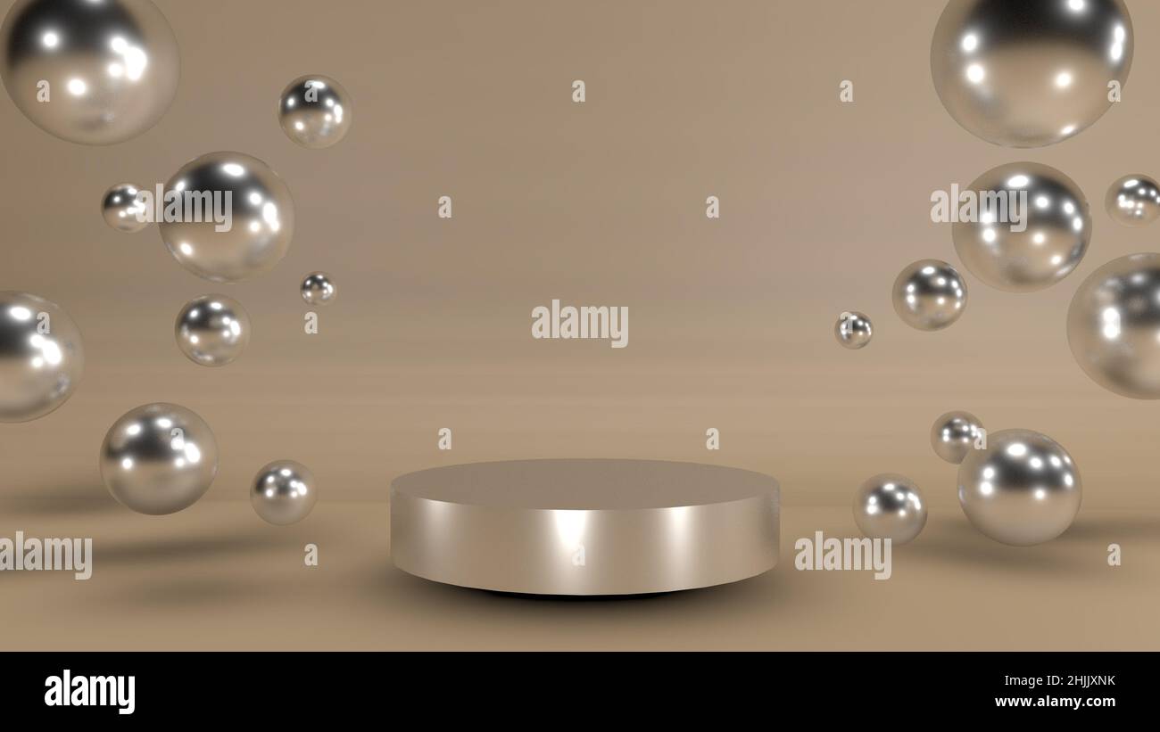 Abstract background, stage layout, podium shape geometry for product ...