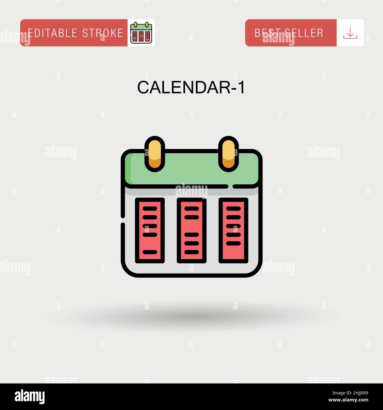 Icon january annual Stock Vector Images - Alamy