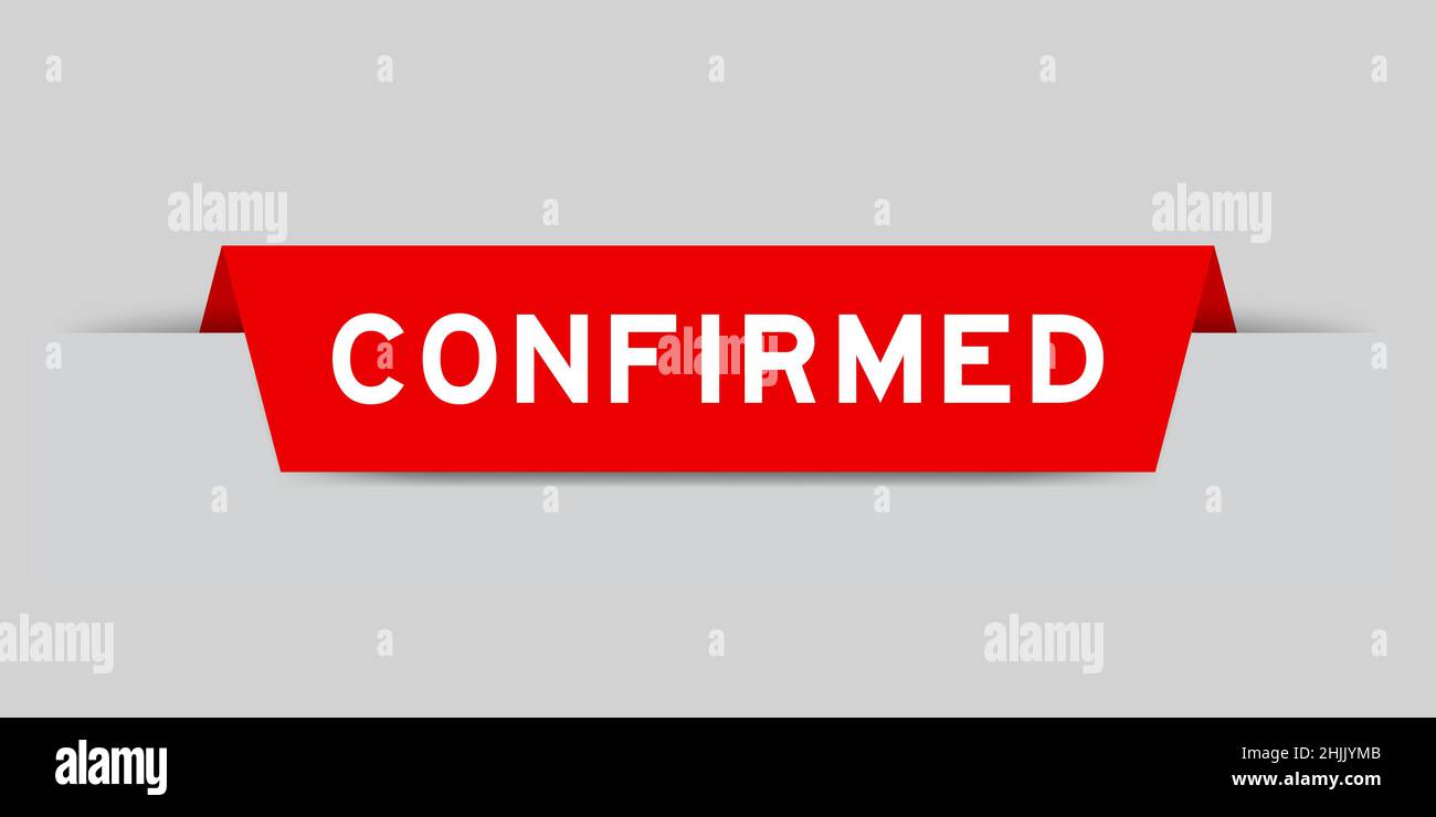 Order confirmed Stock Vector Images - Alamy