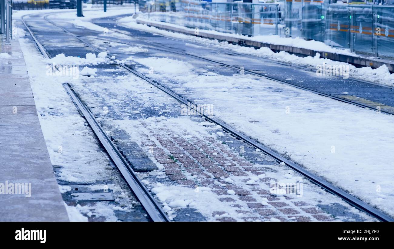 Train icing station hi-res stock photography and images - Alamy