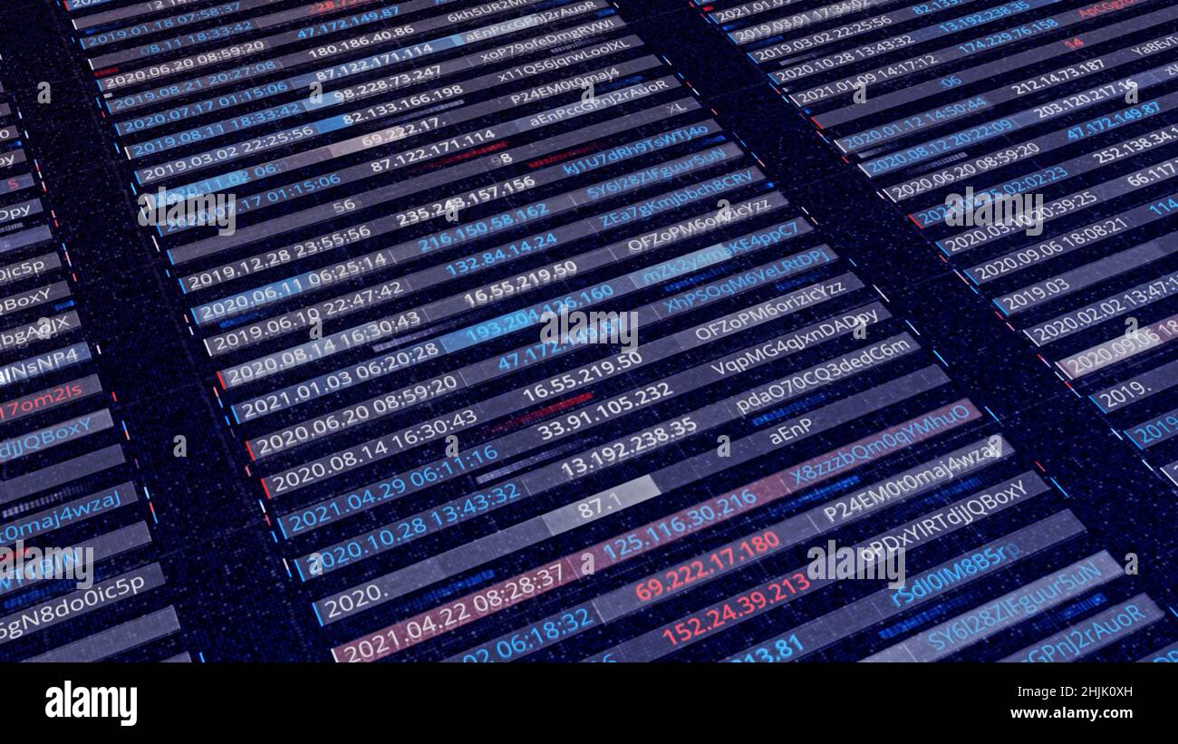 Outline icon animation security system hi-res stock photography and ...