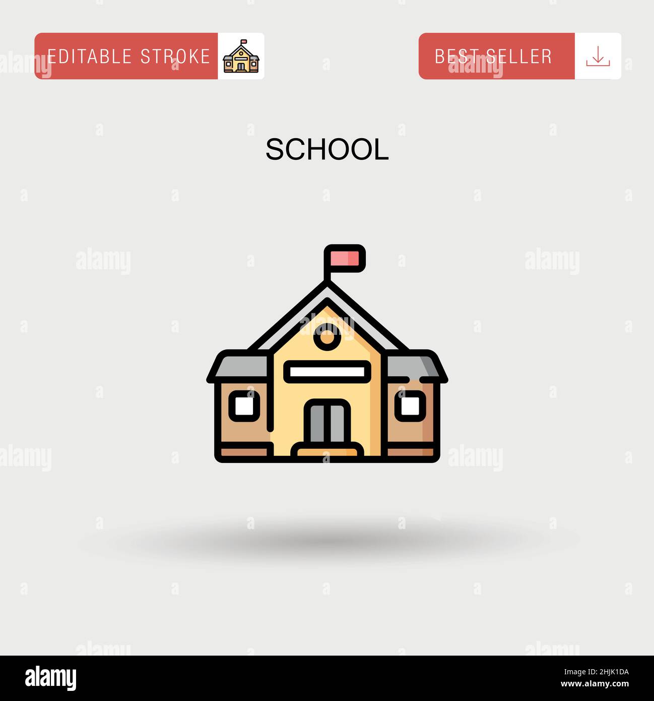 Woman with children school Stock Vector Images - Alamy