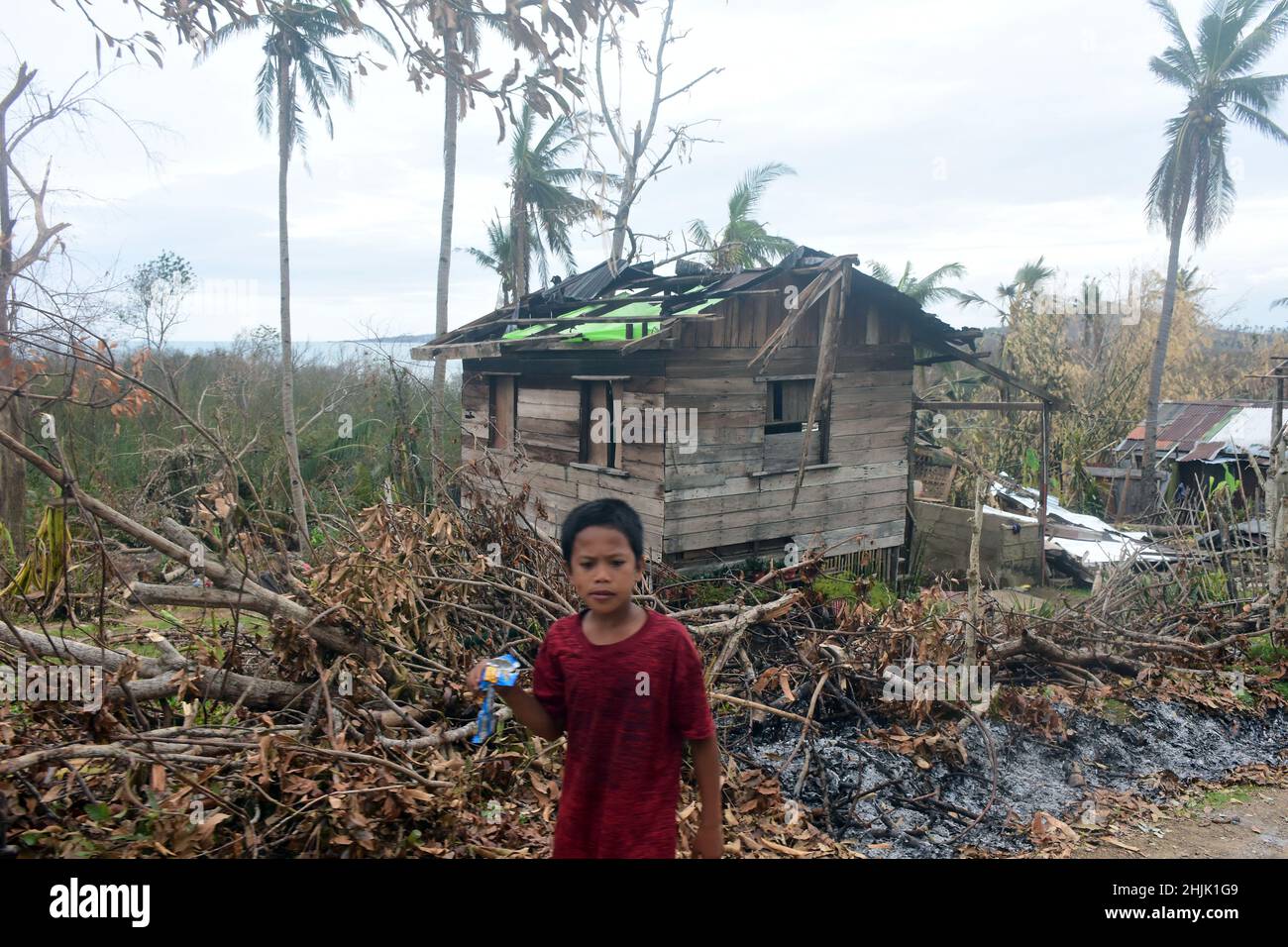 Tagbilaran, Bohol, Philippines. 24th Dec, 2021. Aftermath of Typhoon ...