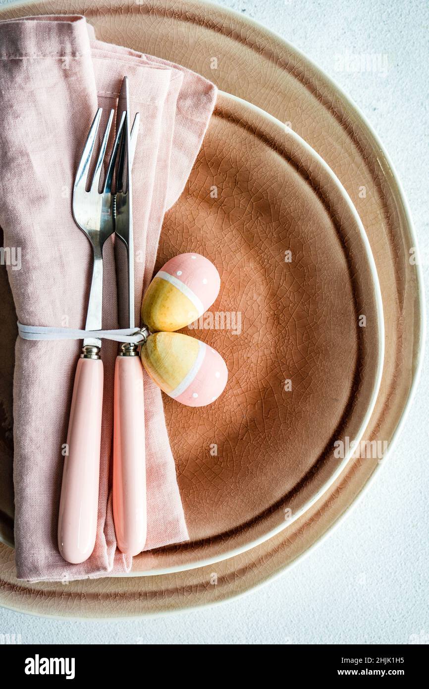 Overhead view painted easter hi-res stock photography and images - Alamy