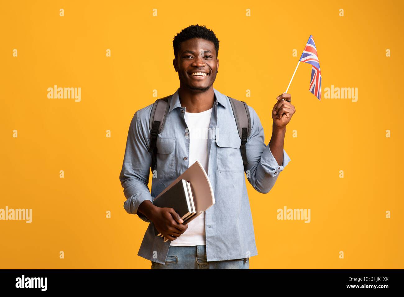 Uk student at university abroad hi-res stock photography and images - Alamy