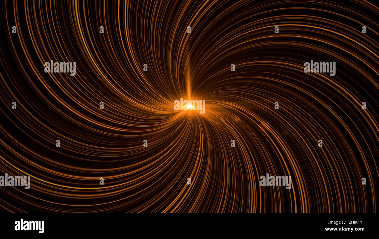 Colored spiral rotates and pulsates. Animation. Beautiful spiral of ...