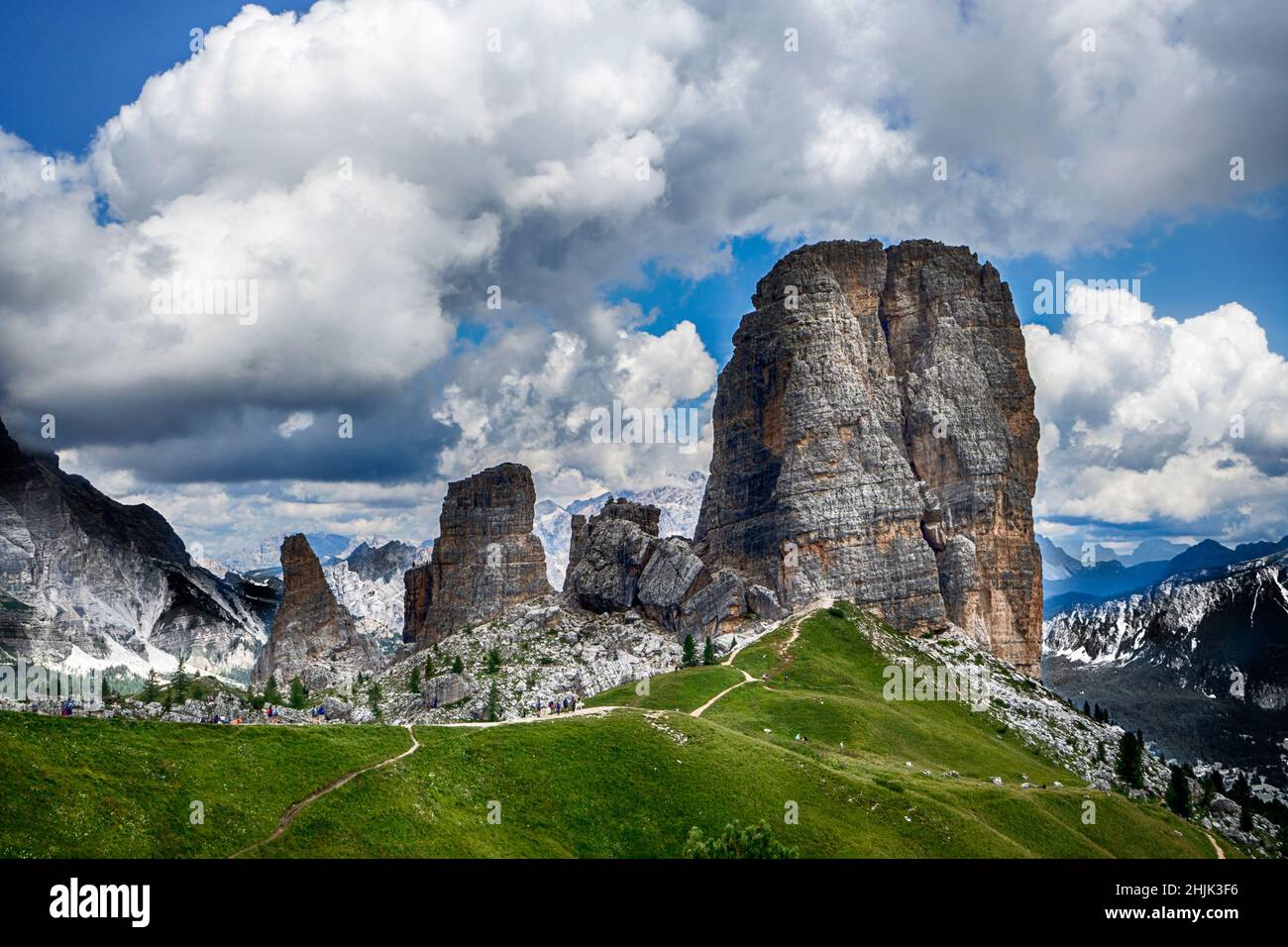 Mountain landscape, Dolomites, Italy Stock Photo - Alamy